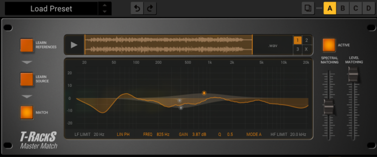『T-RackS 5』Master Matchの使い方 | 貧乏DTMerの音楽日記